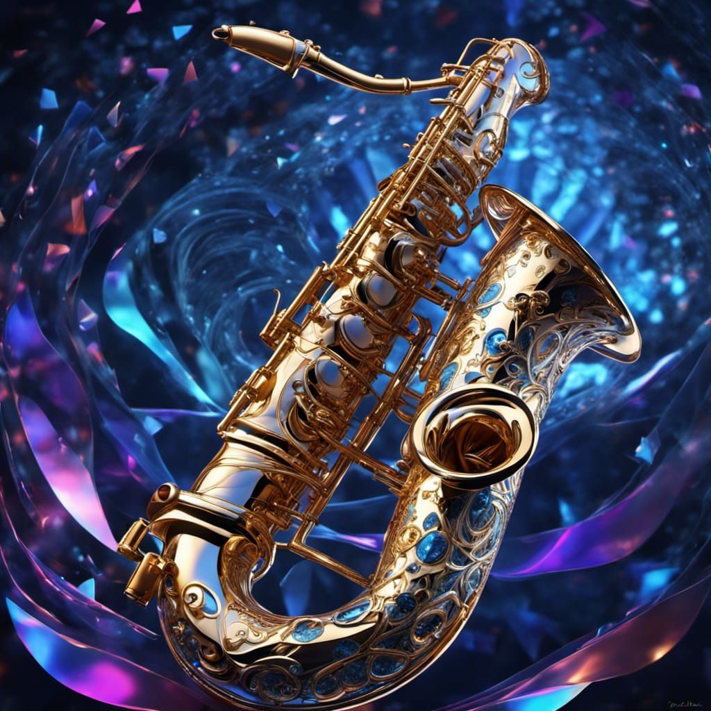 Amazing Saxophone! - AI Generated Artwork - NightCafe Creator