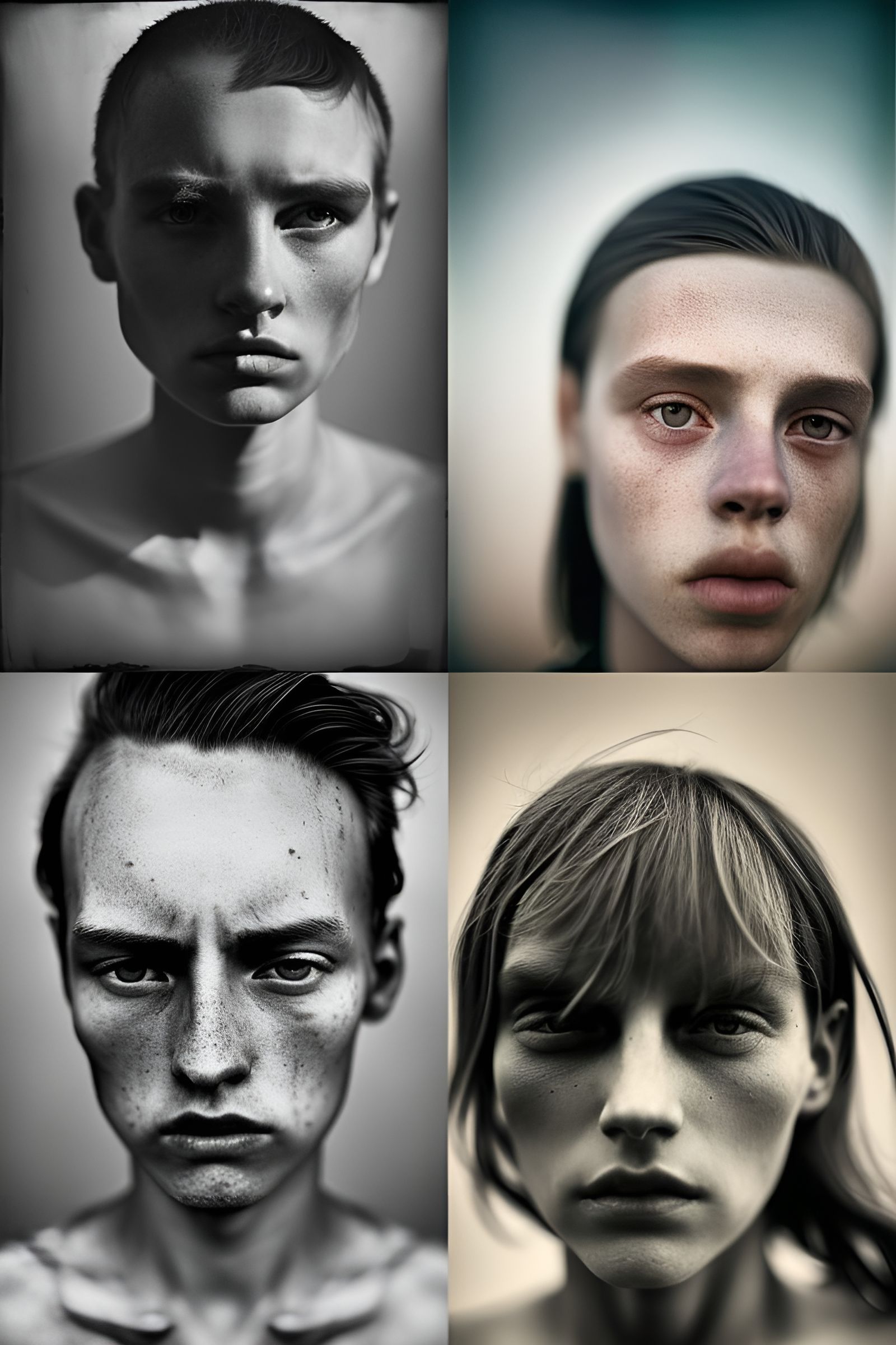 Androgynous - AI Generated Artwork - NightCafe Creator