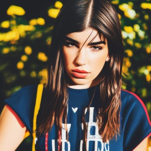 Dua lipa - AI Generated Artwork - NightCafe Creator