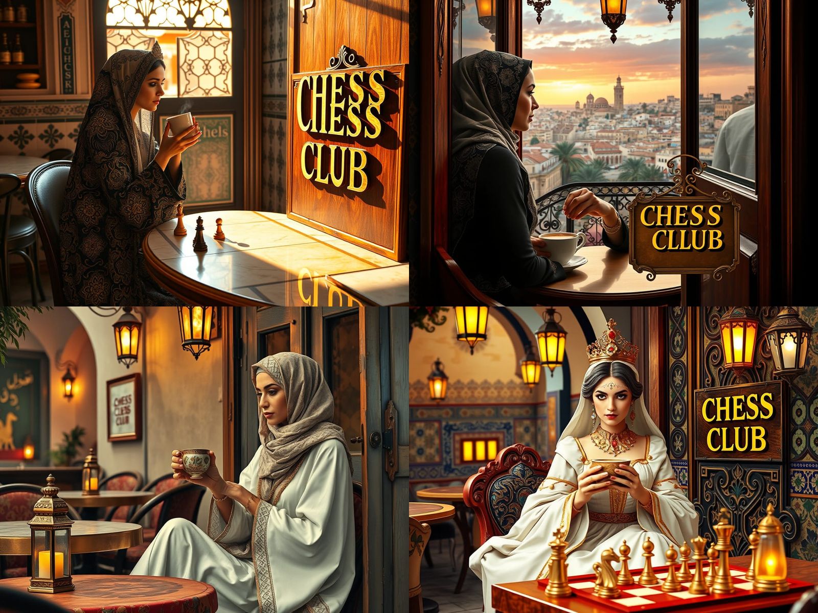 Chess club - Casablanca Cafe Chess Club