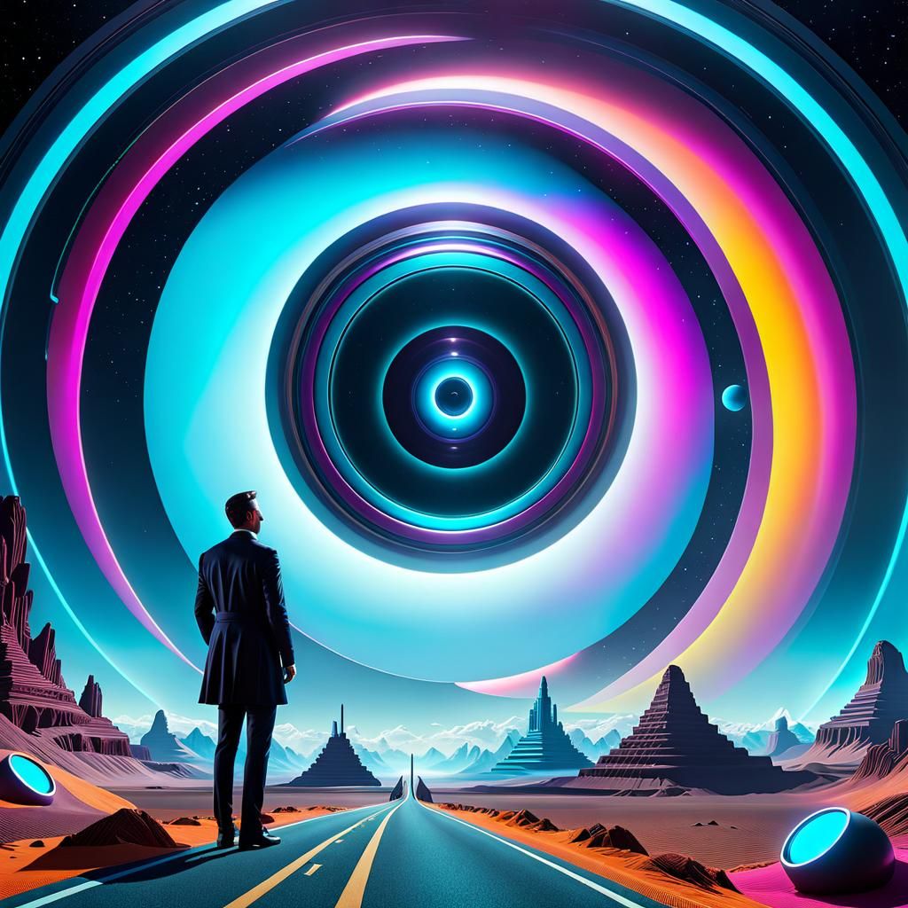 The time traveler - AI Generated Artwork - NightCafe Creator