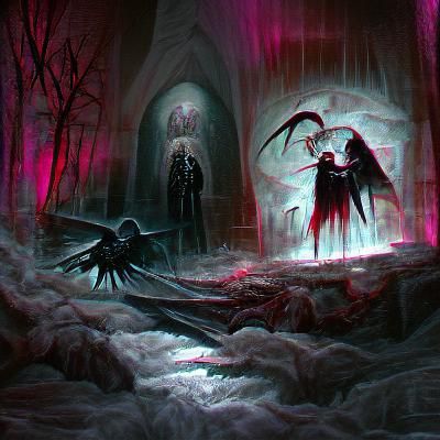 Evil underworld - AI Generated Artwork - NightCafe Creator