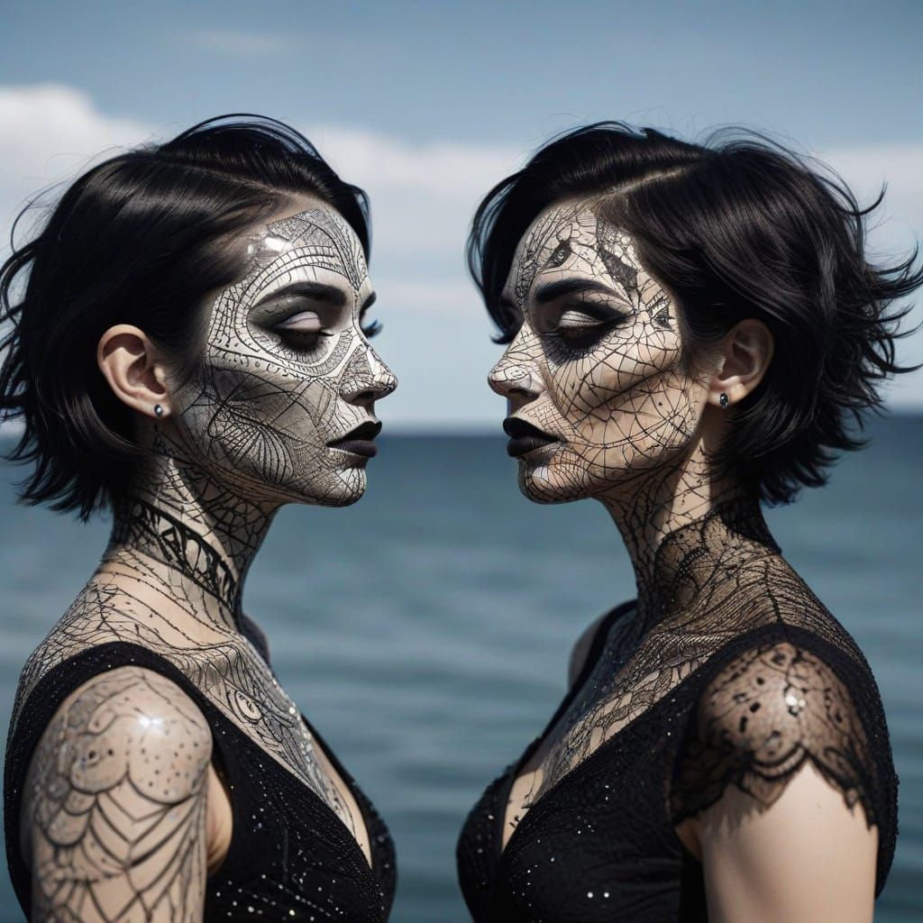 suave tenebrous teratoid androgynes - style Dora Maar, style Gemma Correll, style Sarah Andersen