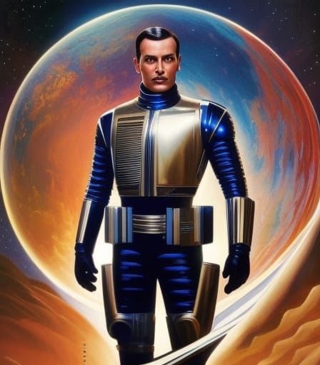 Captain Proton - AI Generated Artwork - NightCafe Creator