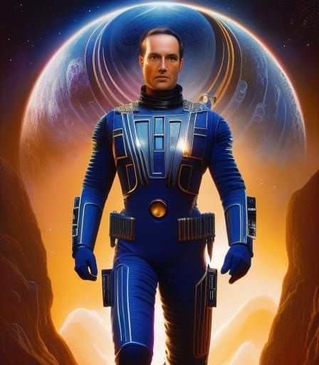 Captain Proton - AI Generated Artwork - NightCafe Creator