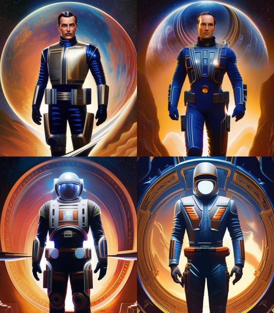 Captain Proton - AI Generated Artwork - NightCafe Creator