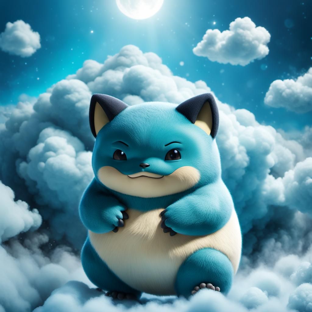 baby snorlax - AI Generated Artwork - NightCafe Creator