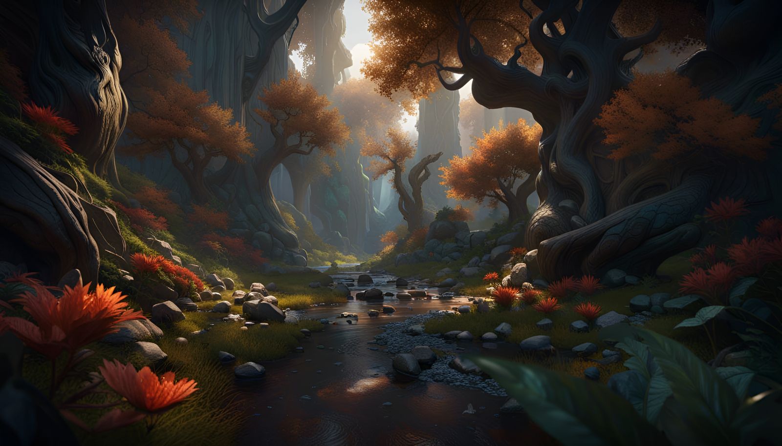 Nature at its purest form - AI Generated Artwork - NightCafe Creator