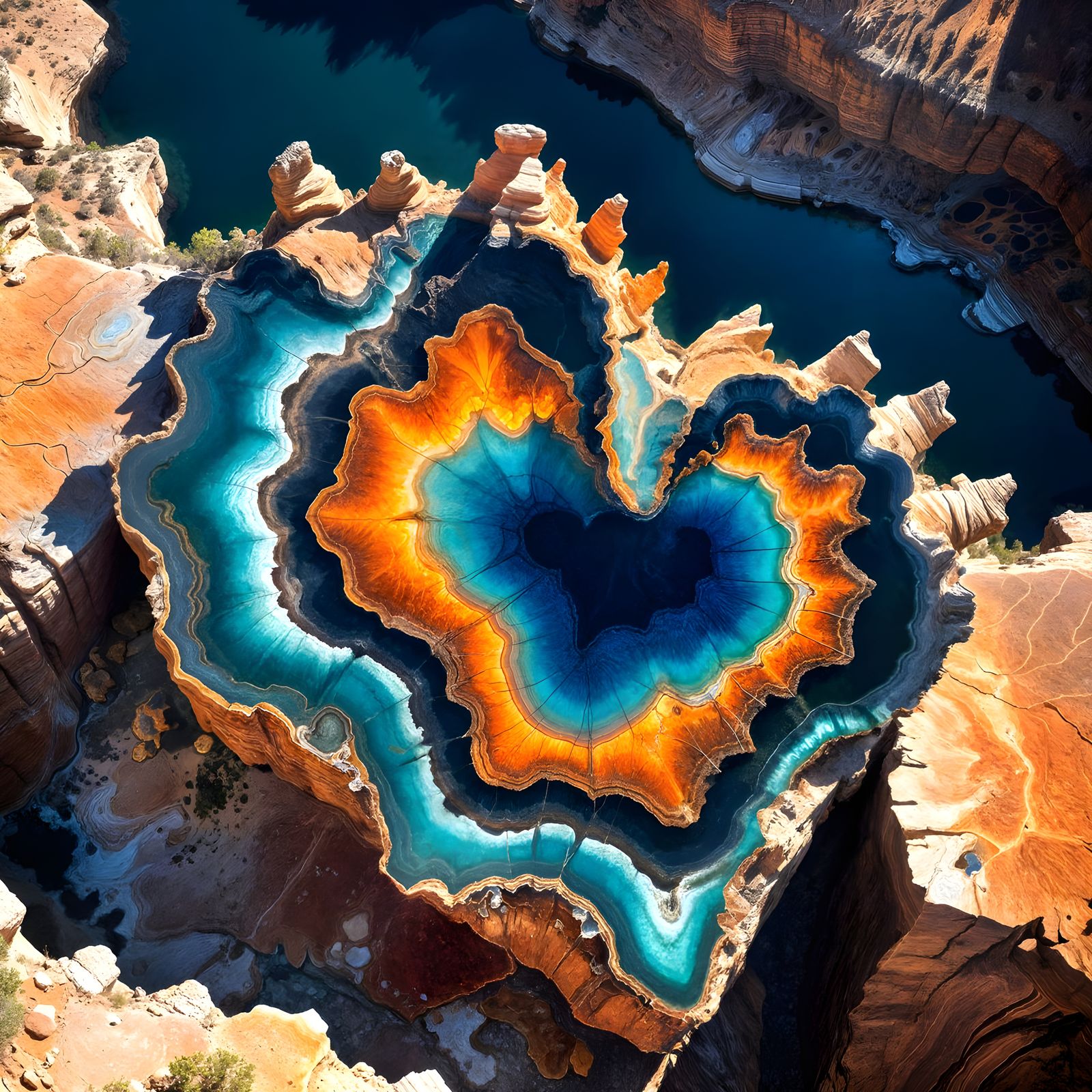 Abstract Cliff View - Abstract Cliff View