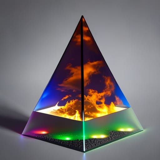 Pyramid - AI Generated Artwork - NightCafe Creator