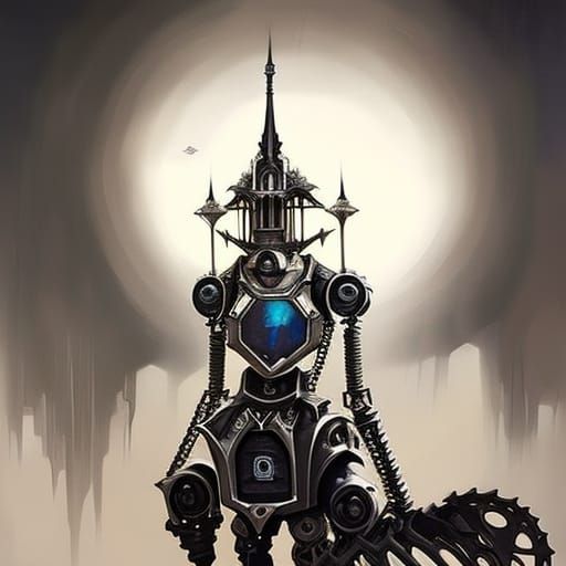 Gothic Gears - AI Generated Artwork - NightCafe Creator