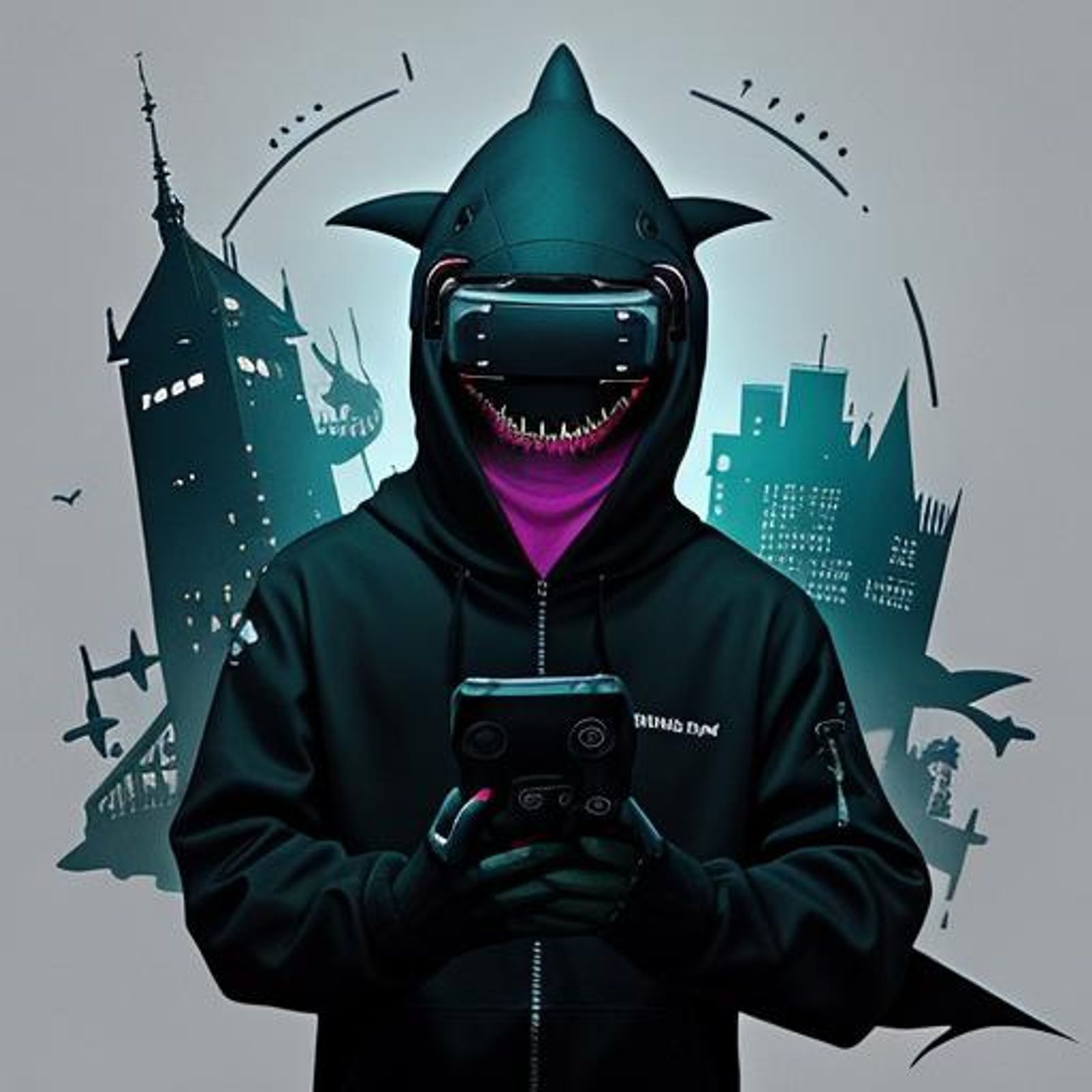Shark, hacker infiltrates the virtual reality network that connects the ...