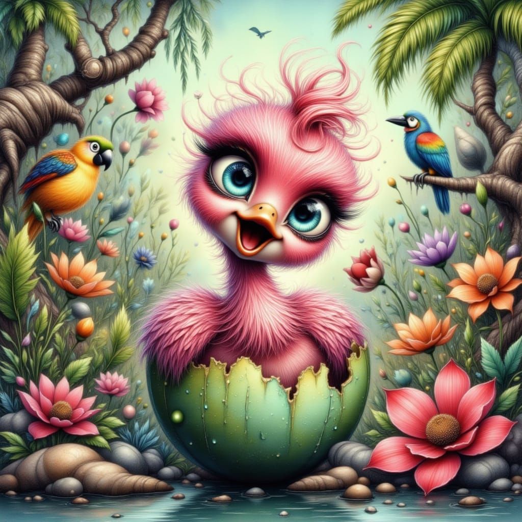 Birth of a Flamingo - Birth of a Flamingo