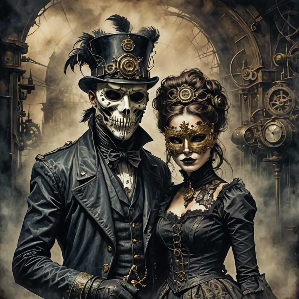 Masque - AI Generated Artwork - NightCafe Creator