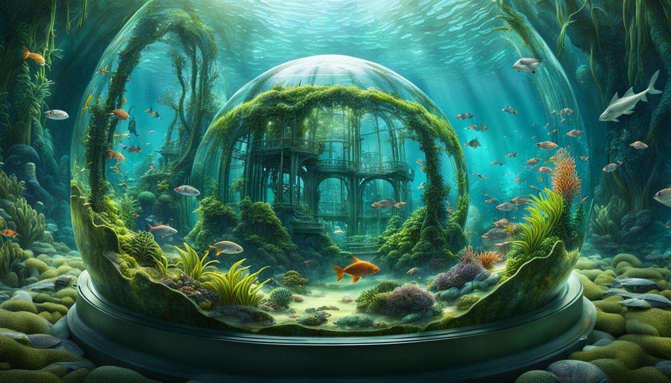 Bio-sphere within a bio-sphere - AI Generated Artwork - NightCafe Creator