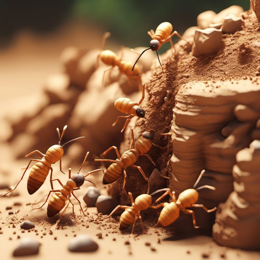 Termites - AI Generated Artwork - NightCafe Creator