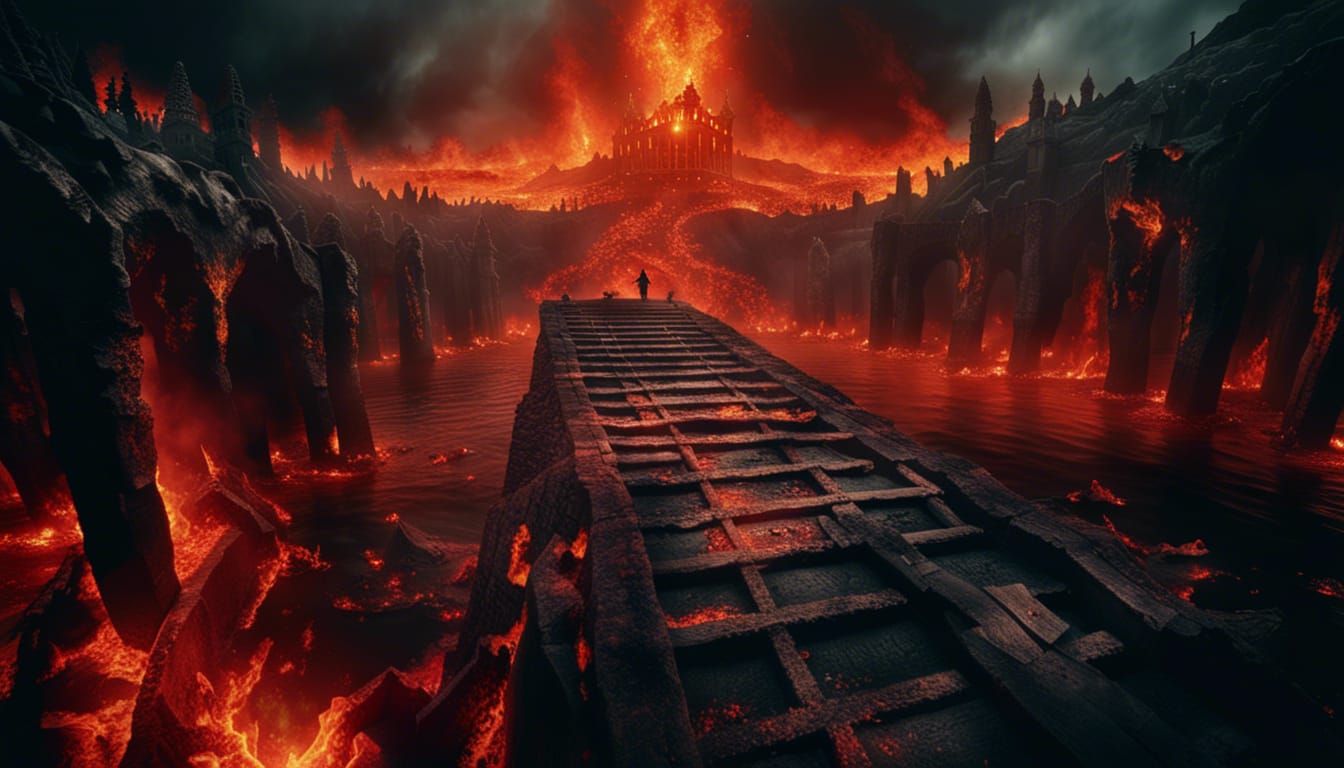 macabre of eternal horror, the underworld, photorealistic, cinematic ...