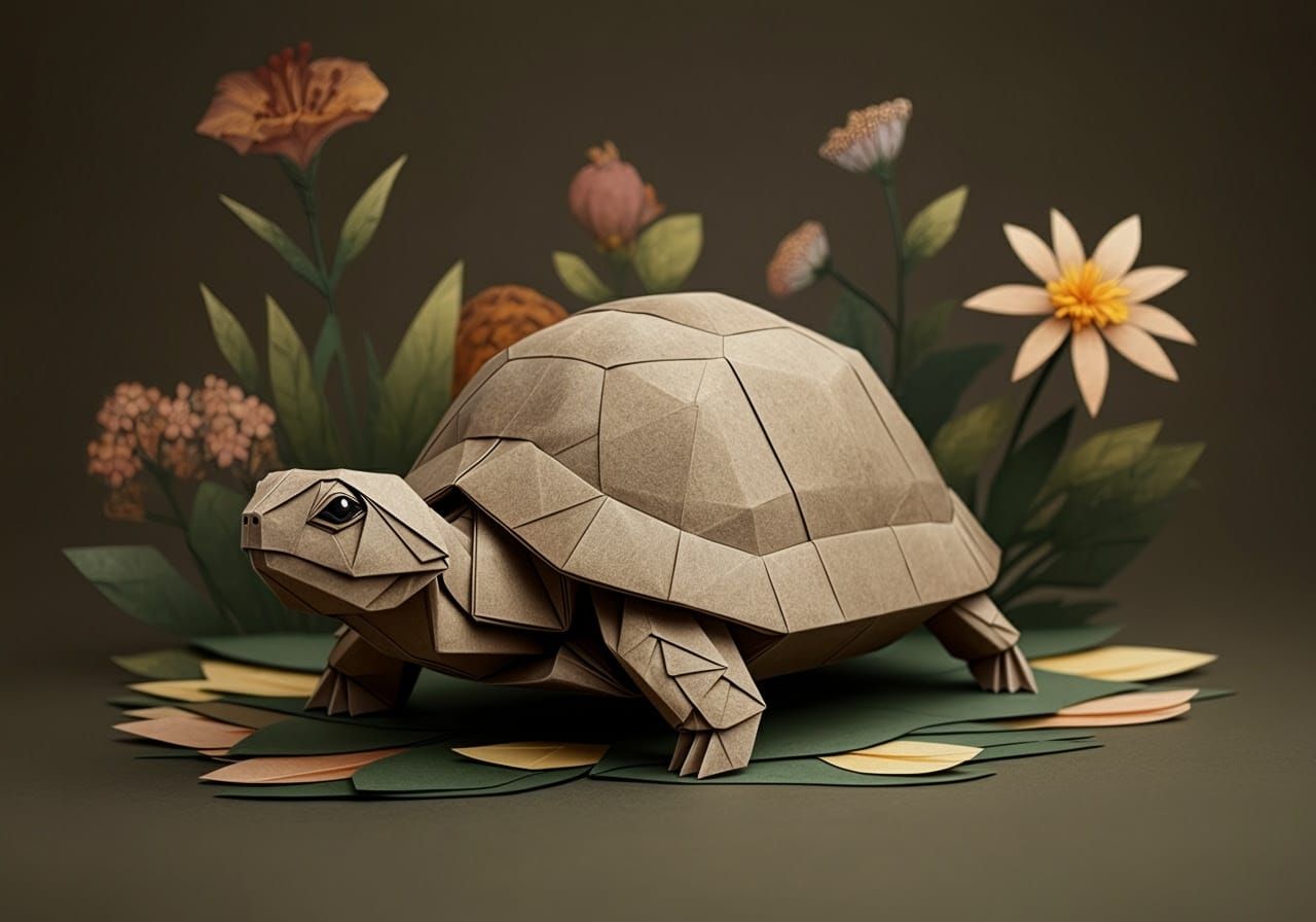 Origami Tortoise - Origami Tortoise