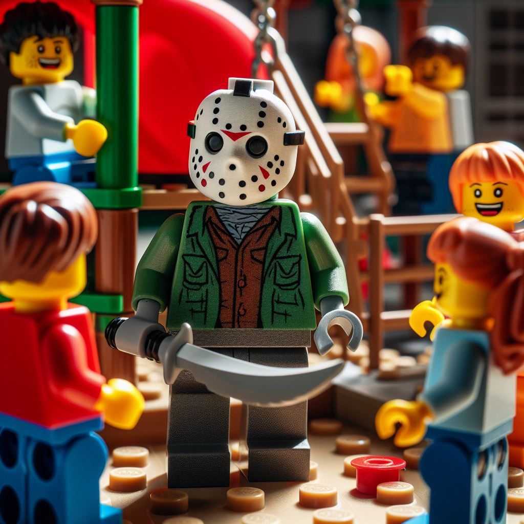 Lego Jason - AI Generated Artwork - NightCafe Creator