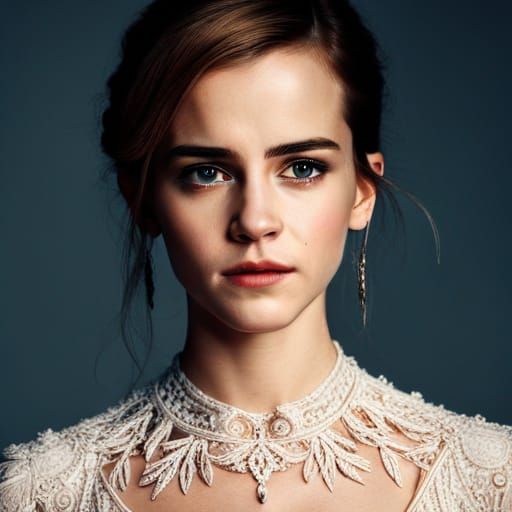 Emma Watson 6 - AI Generated Artwork - NightCafe Creator
