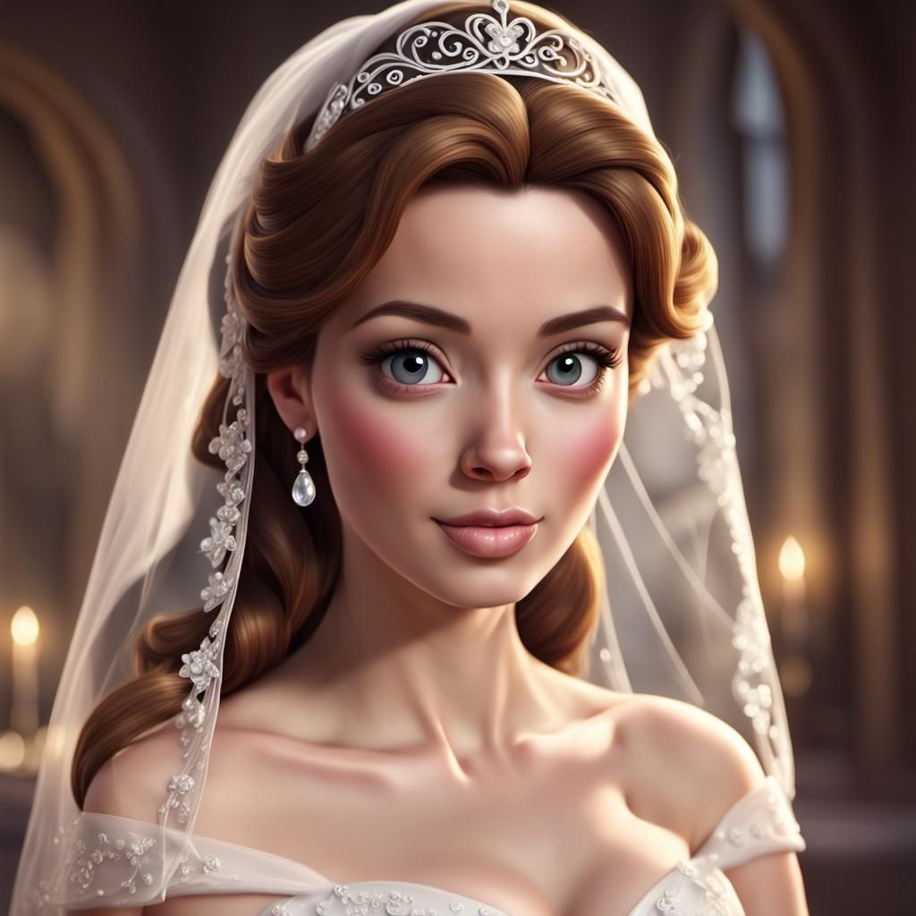 Beautiful Bride - AI Generated Artwork - NightCafe Creator