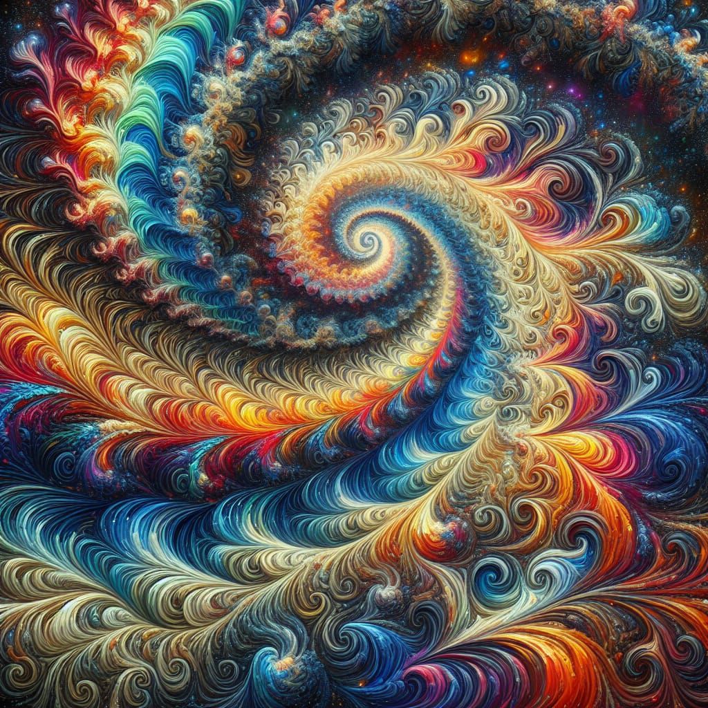 colorful universe - AI Generated Artwork - NightCafe Creator