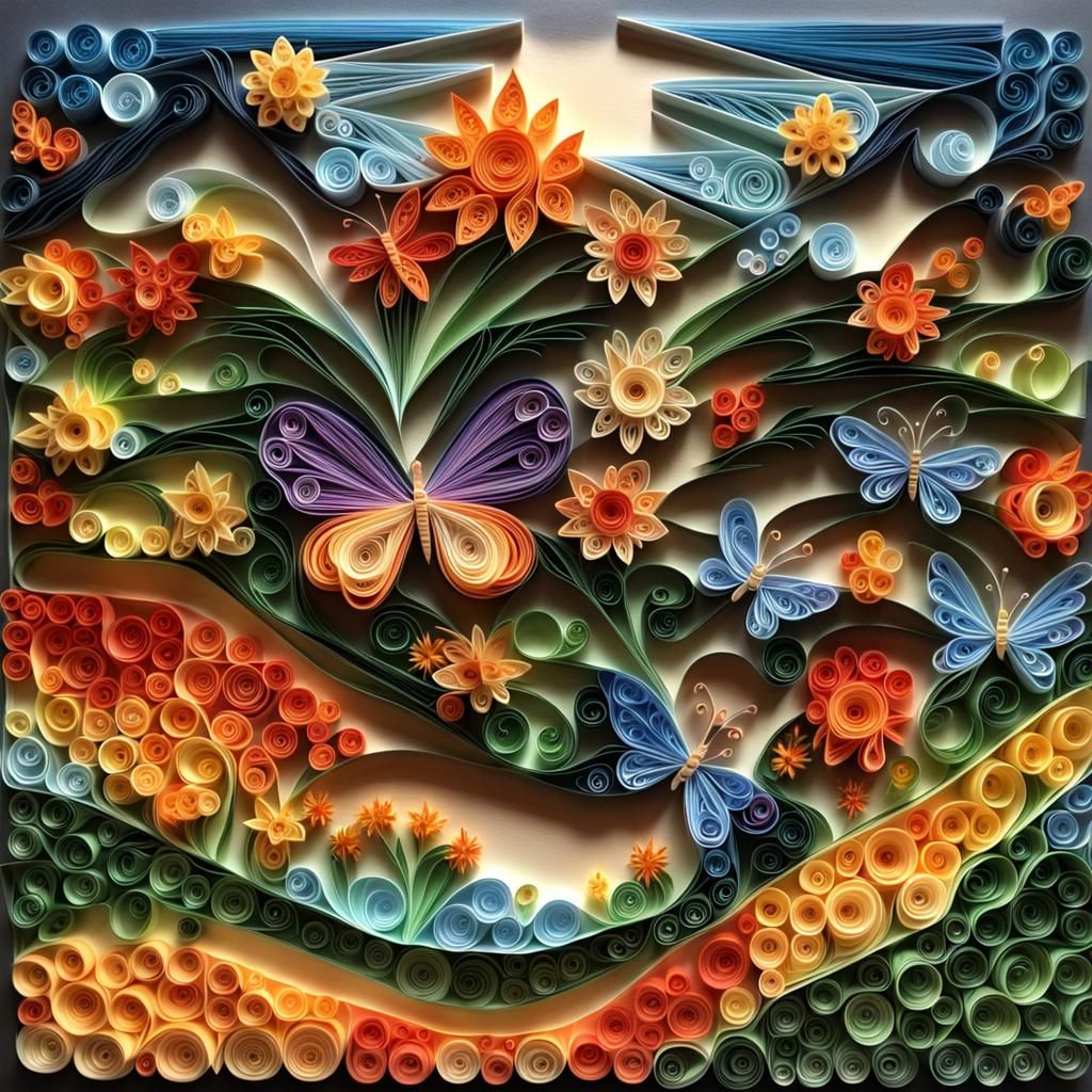 paper art - AI Generated Artwork - NightCafe Creator