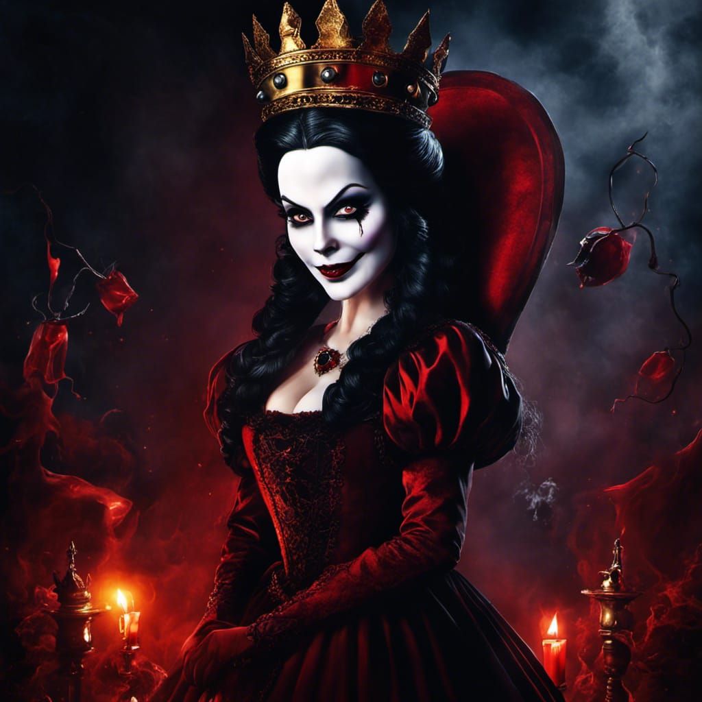 Bloody Mary - the evil queen - AI Generated Artwork - NightCafe Creator