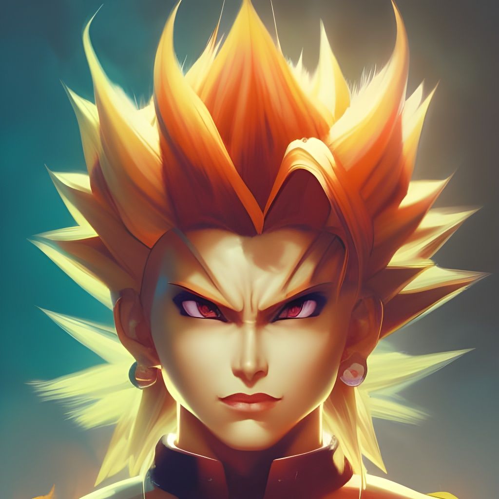 Super saiyan? - AI Generated Artwork - NightCafe Creator