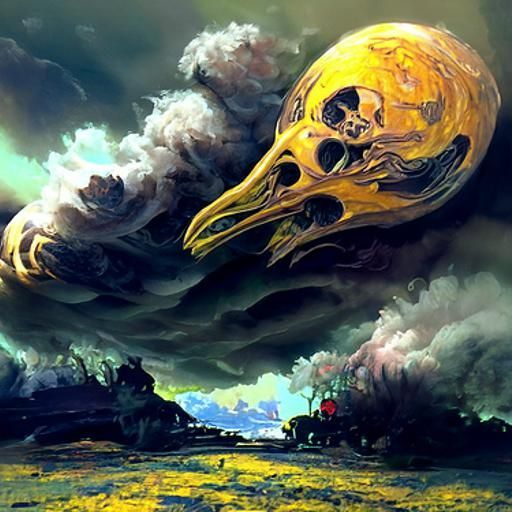 The Poison Sky - AI Generated Artwork - NightCafe Creator