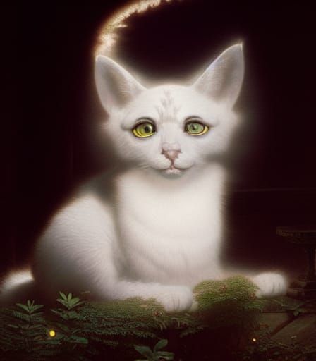 anime cat - AI Generated Artwork - NightCafe Creator