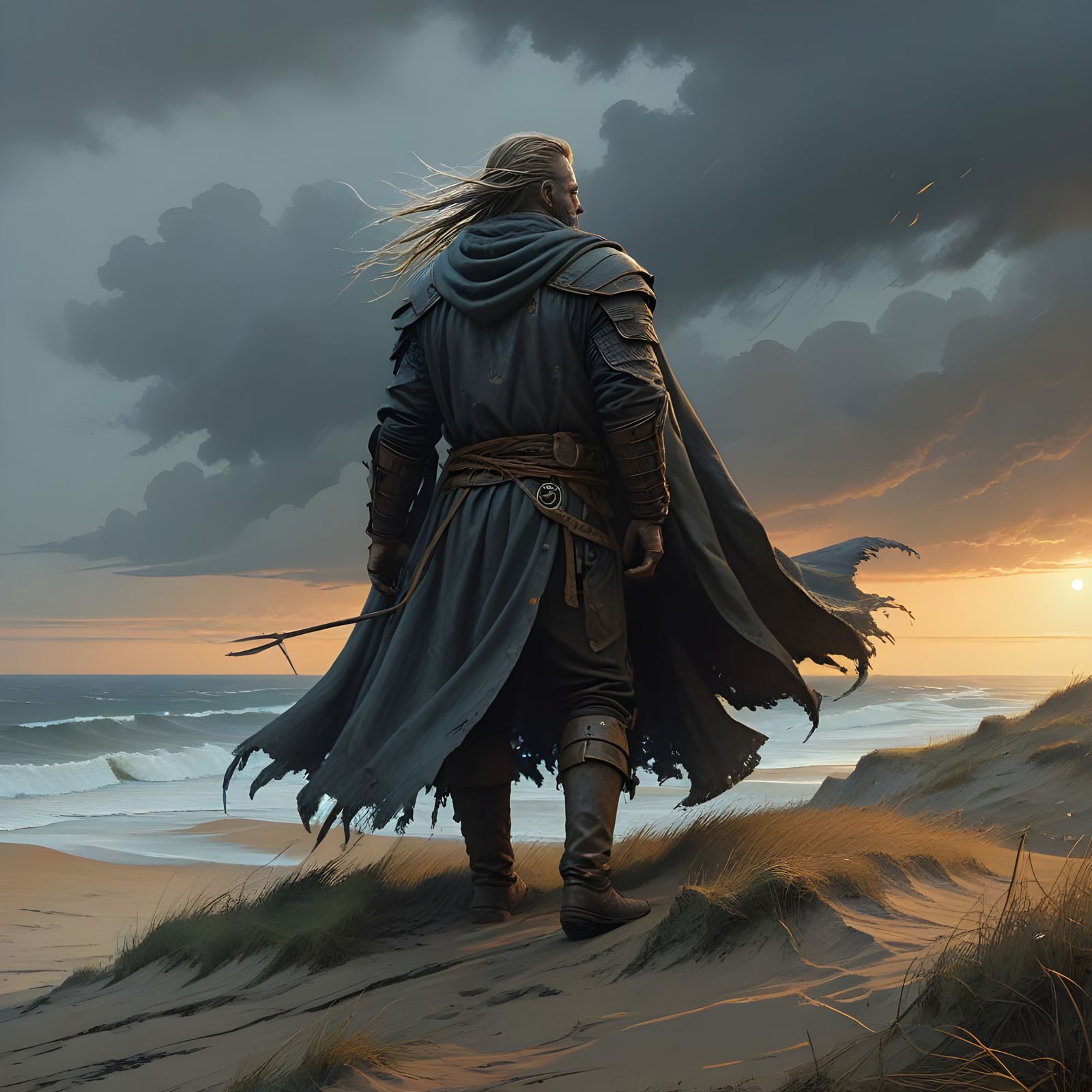 Ancient Germanic tribe Frisii - Viking Warrior of the Frisii...