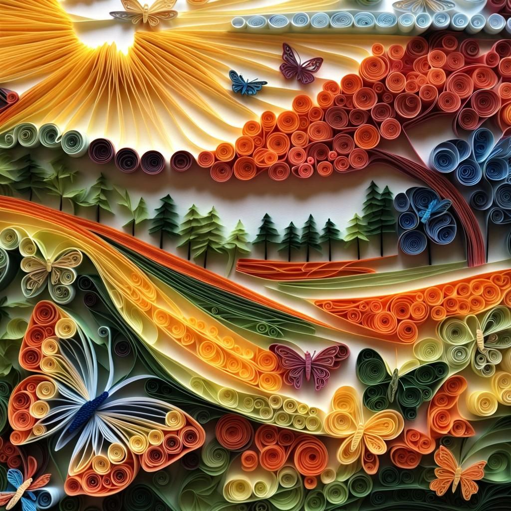 paper art - AI Generated Artwork - NightCafe Creator