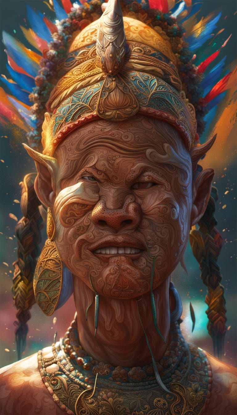 indonesia primitive era - AI Generated Artwork - NightCafe Creator