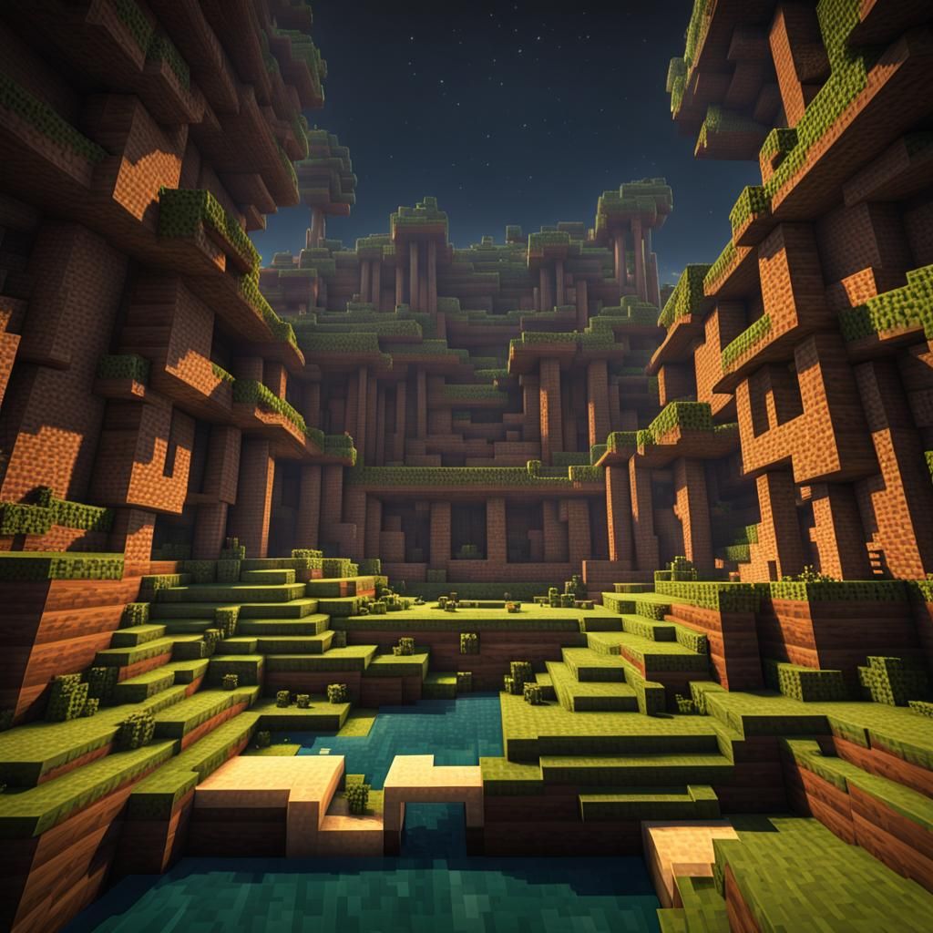 minecraft - AI Generated Artwork - NightCafe Creator