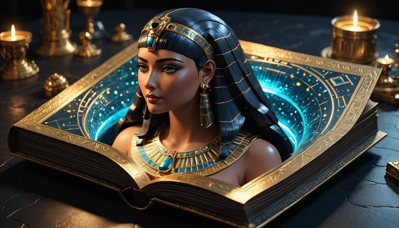 Cleopatra - AI Generated Artwork - NightCafe Creator