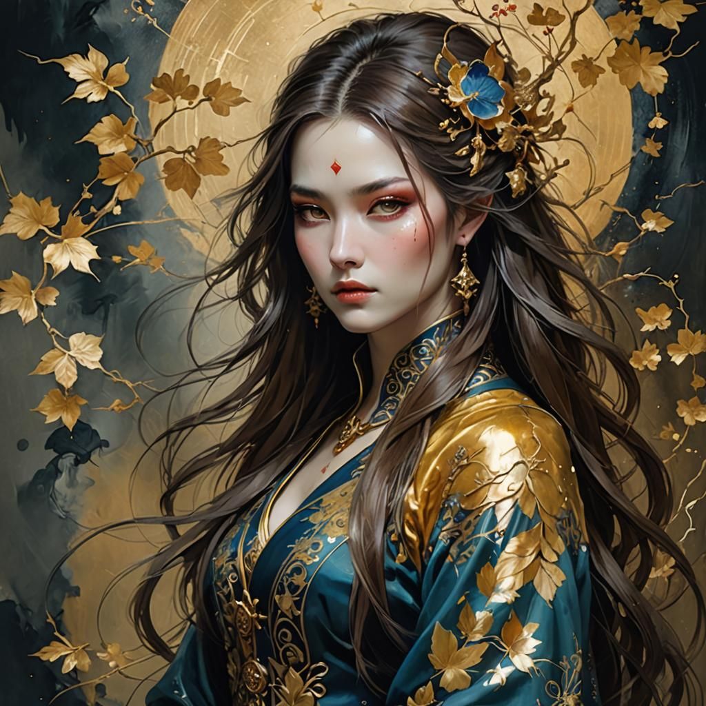 Asian autumn 🍁 - AI Generated Artwork - NightCafe Creator