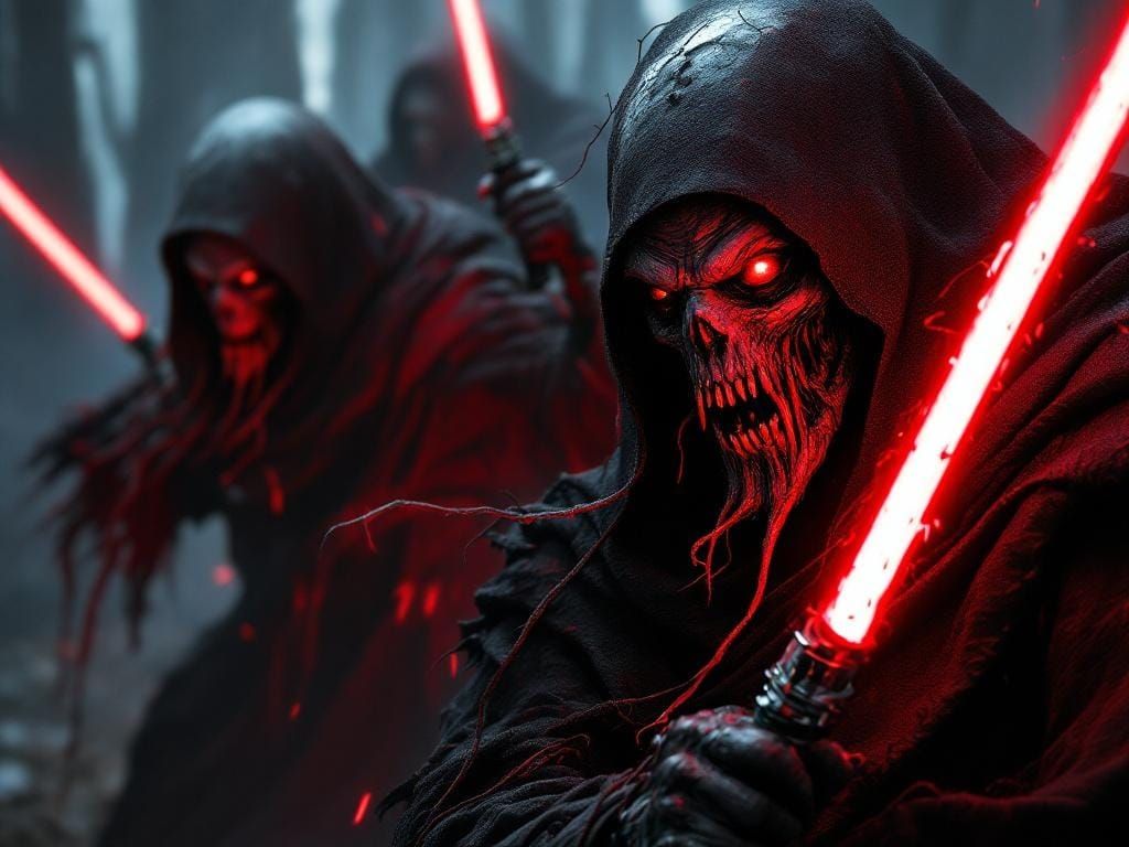 Tombs Of The Blind Sith - Eerie Star Wars Sith Zombies with ...