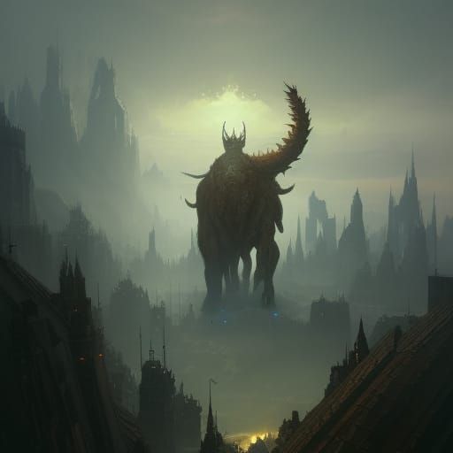 terrifying beast - AI Generated Artwork - NightCafe Creator