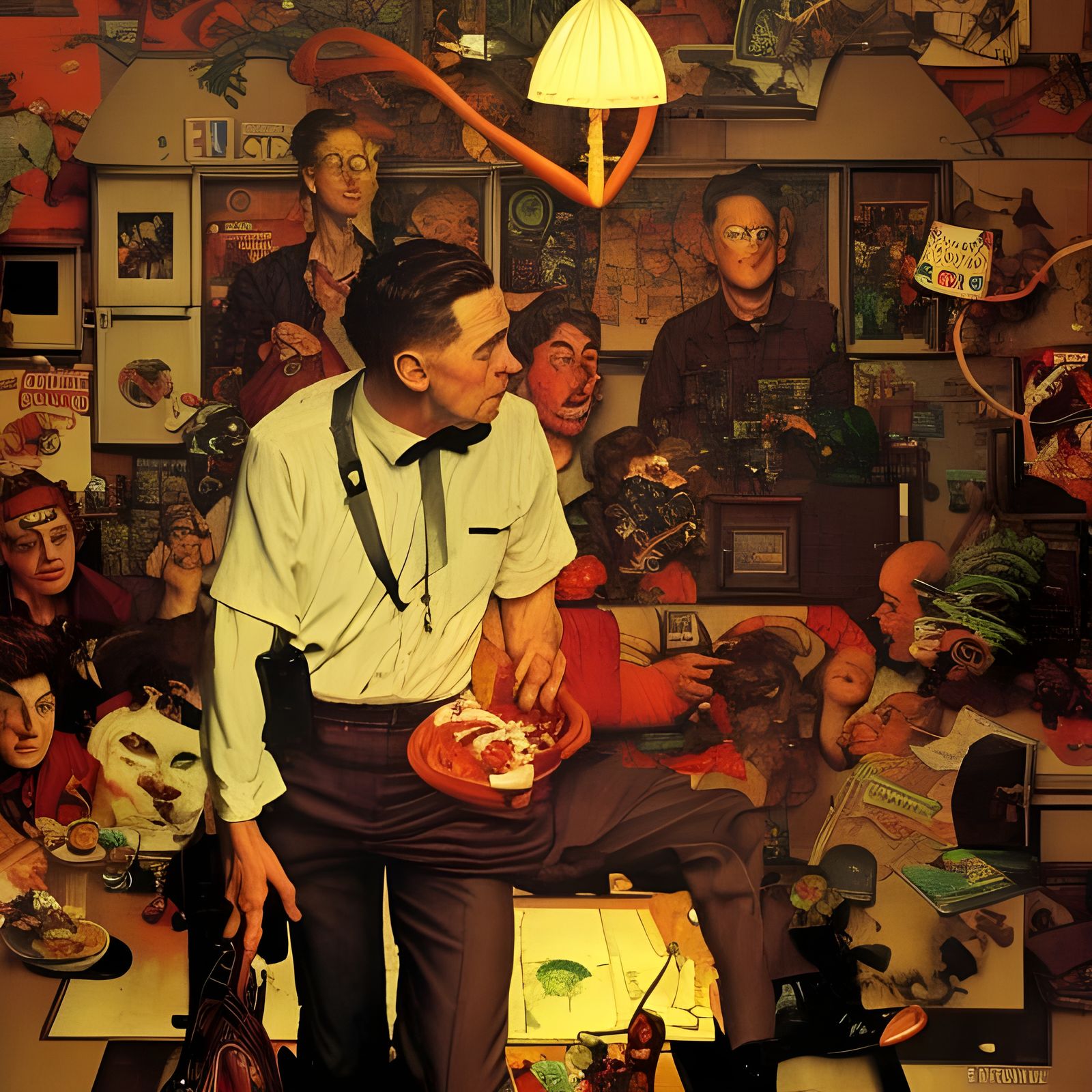 Norman Rockwell - AI Generated Artwork - NightCafe Creator