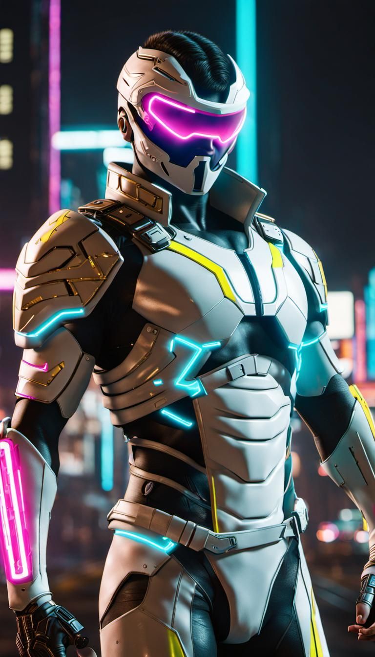 White Ranger - AI Generated Artwork - NightCafe Creator