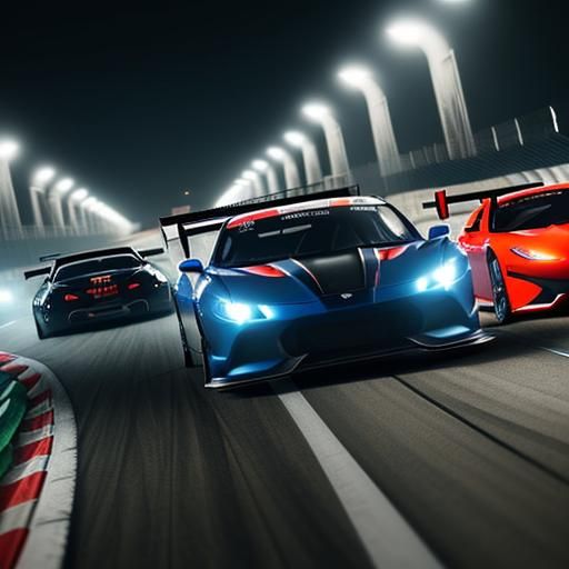street racing vibes - AI Generated Artwork - NightCafe Creator