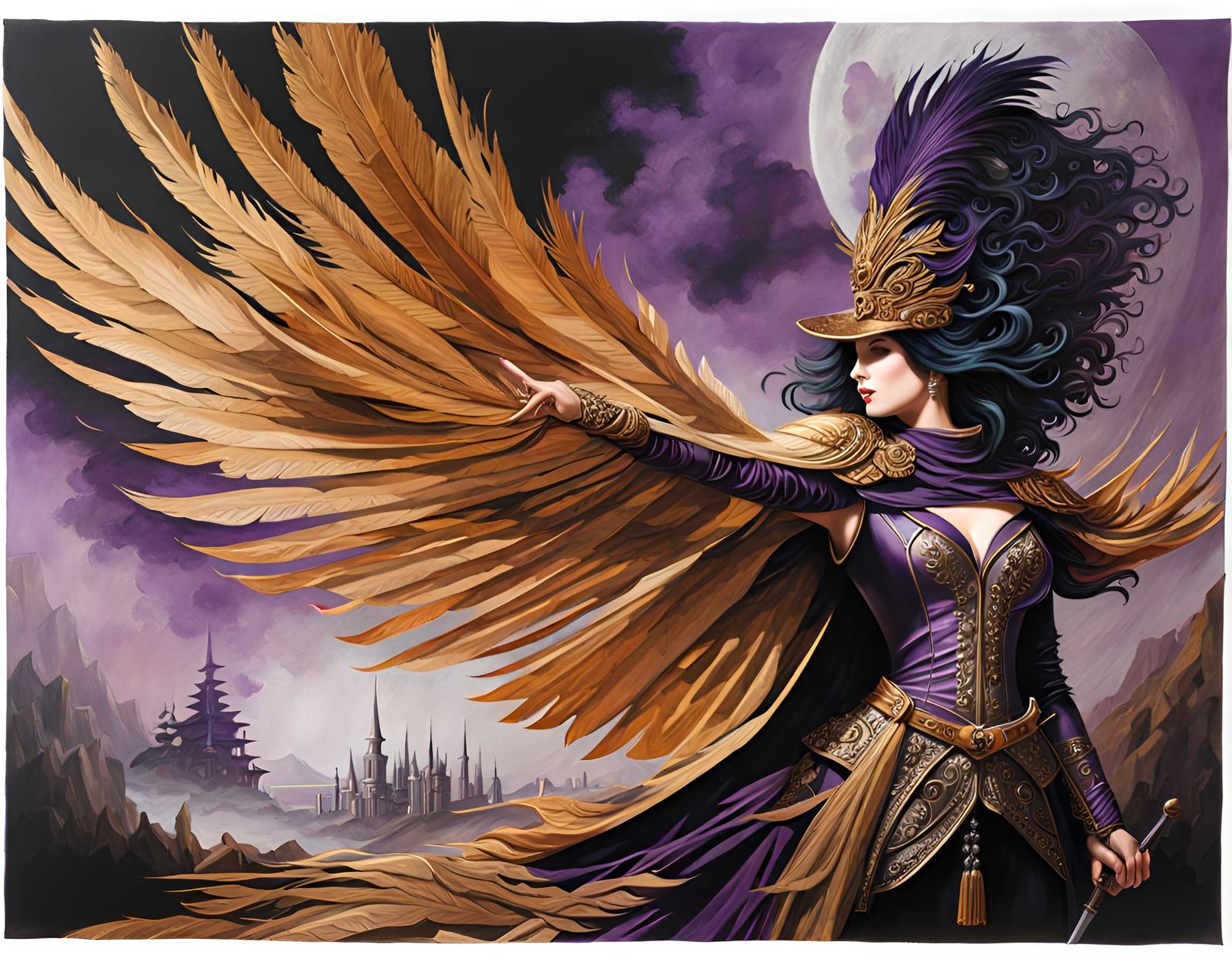 Magpie Magic - AI Generated Artwork - NightCafe Creator