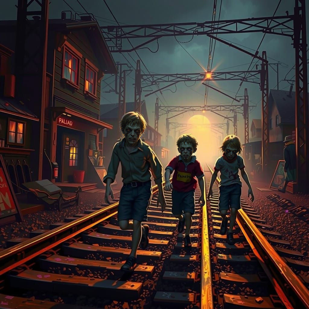 Stand by me...zombie version - Stand by me...zombie version