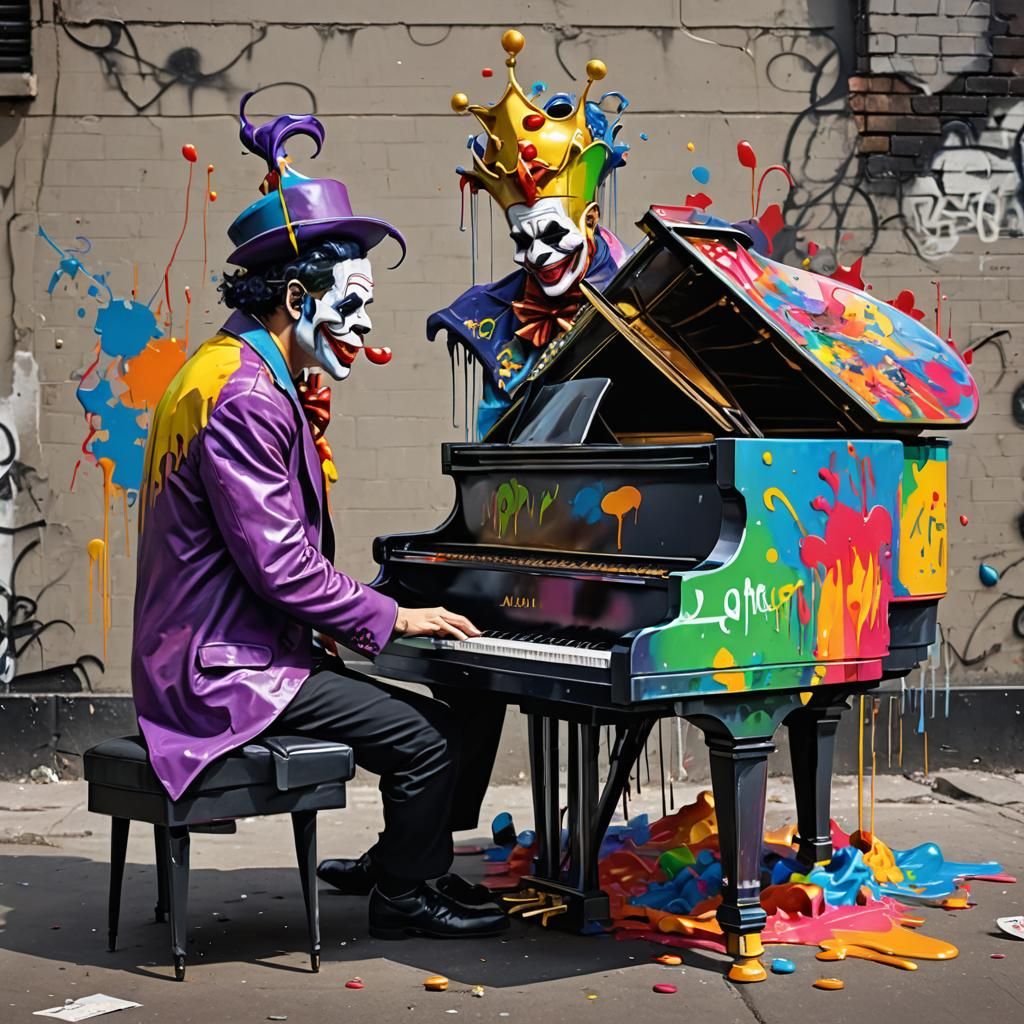 The Jesters - AI Generated Artwork - NightCafe Creator