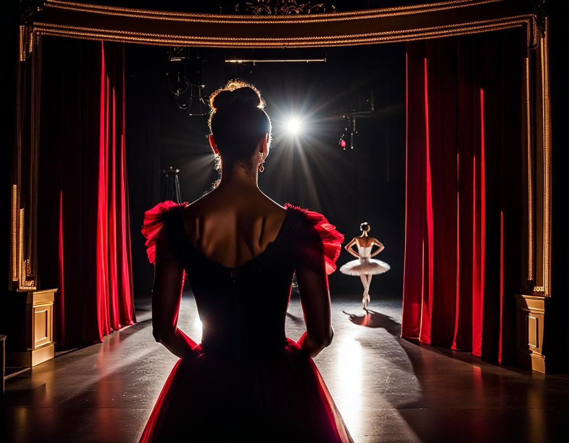 Waiting backstage... - AI Generated Artwork - NightCafe Creator