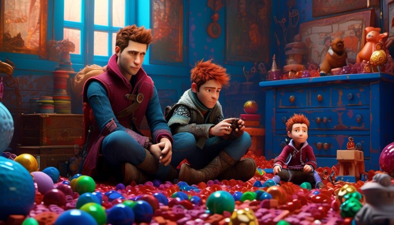 Brothers - AI Generated Artwork - NightCafe Creator