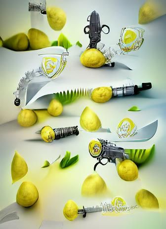 When life gives you lemons, weaponise them! - AI Generated Artwork ...