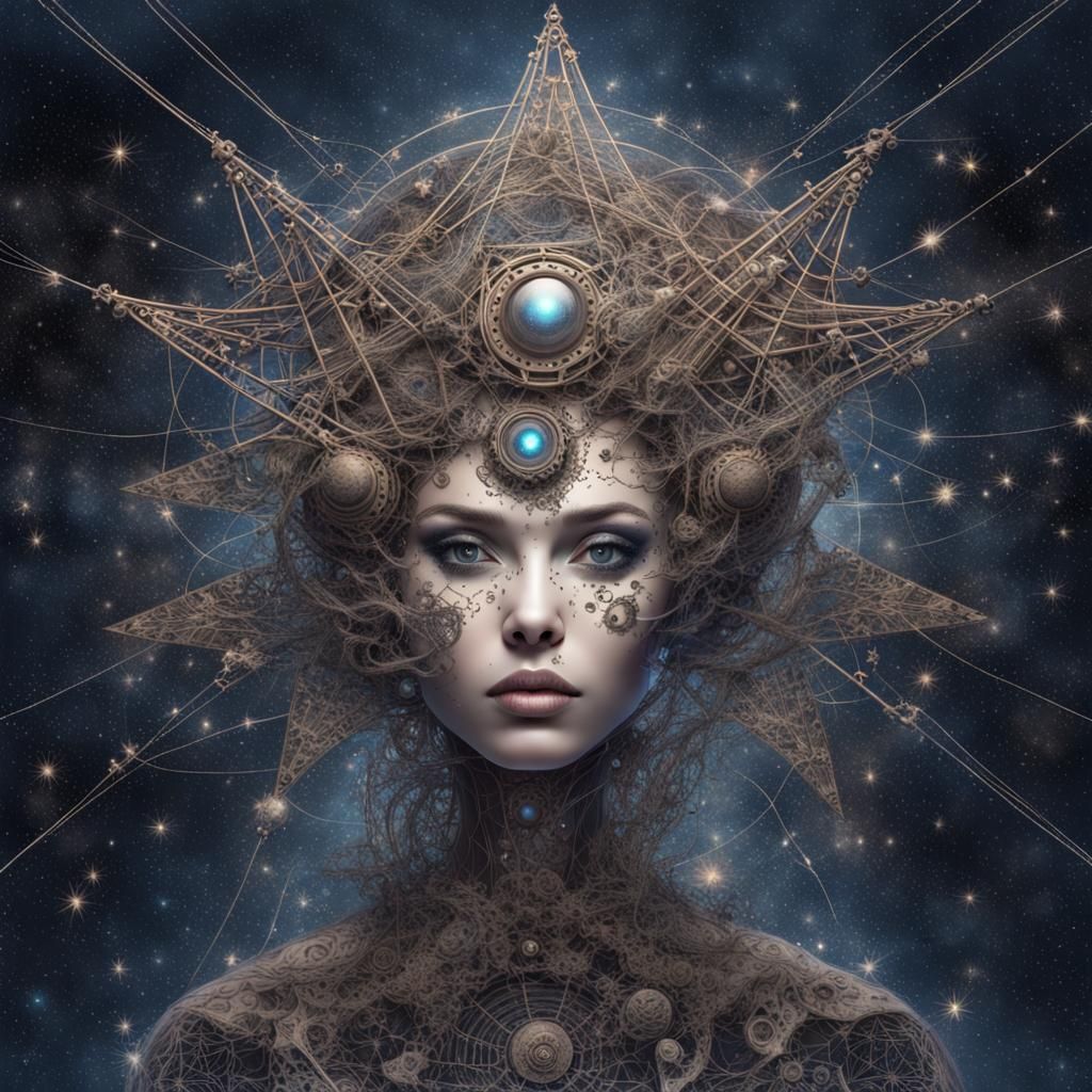 Star Goddess - AI Generated Artwork - NightCafe Creator