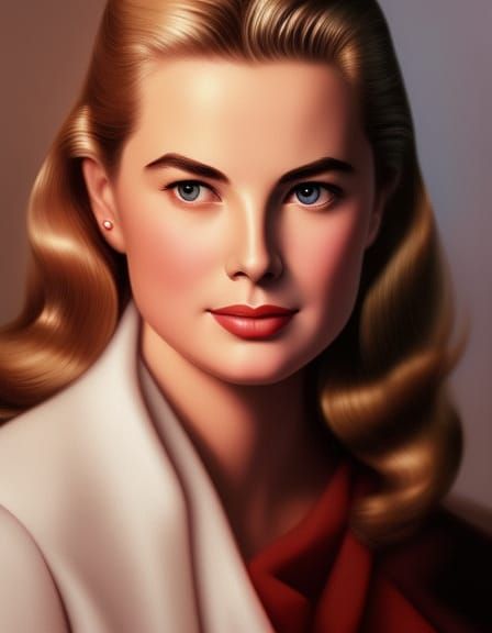 Grace Kelly - AI Generated Artwork - NightCafe Creator